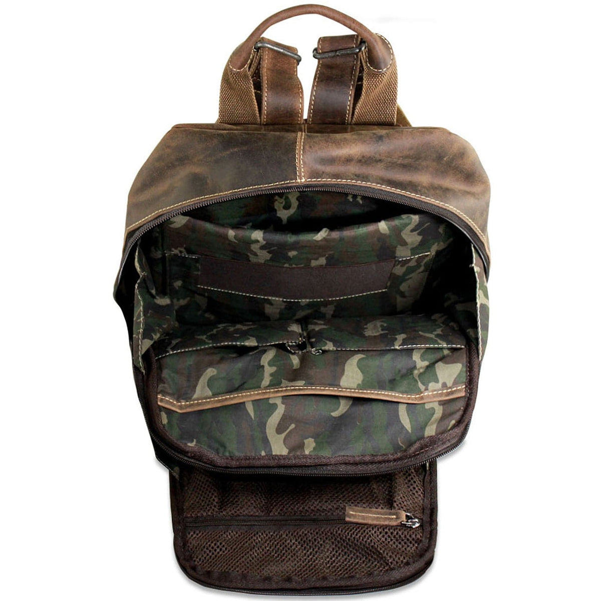 Jack Georges Arizona Leather Laptop Backpack | bagdUp